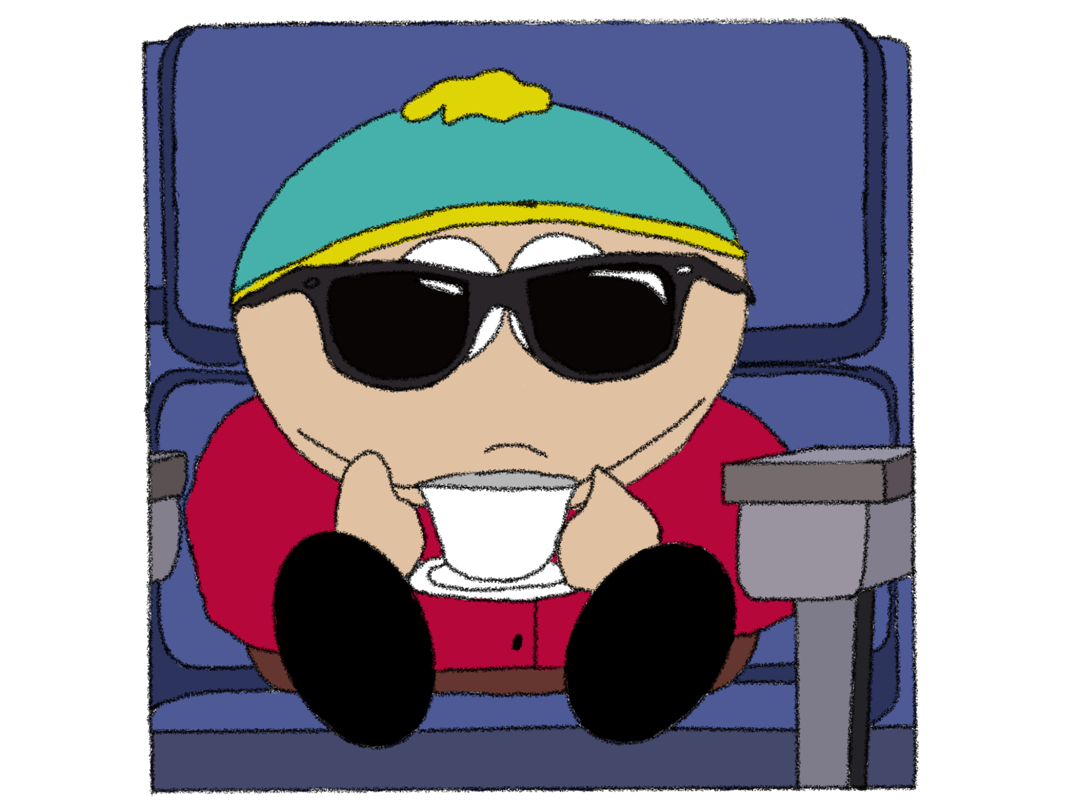 Cartman pose - ibisPaint