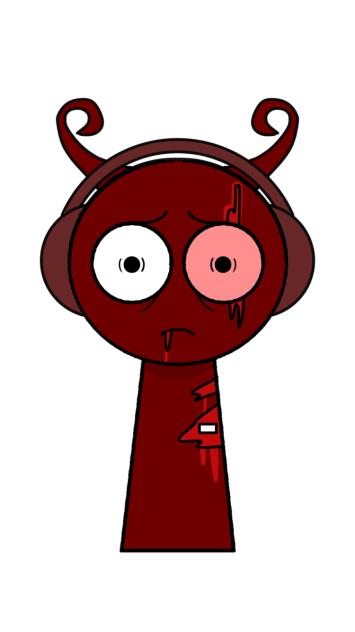 Custom Sprunki Oc (Dark Red) - ibisPaint