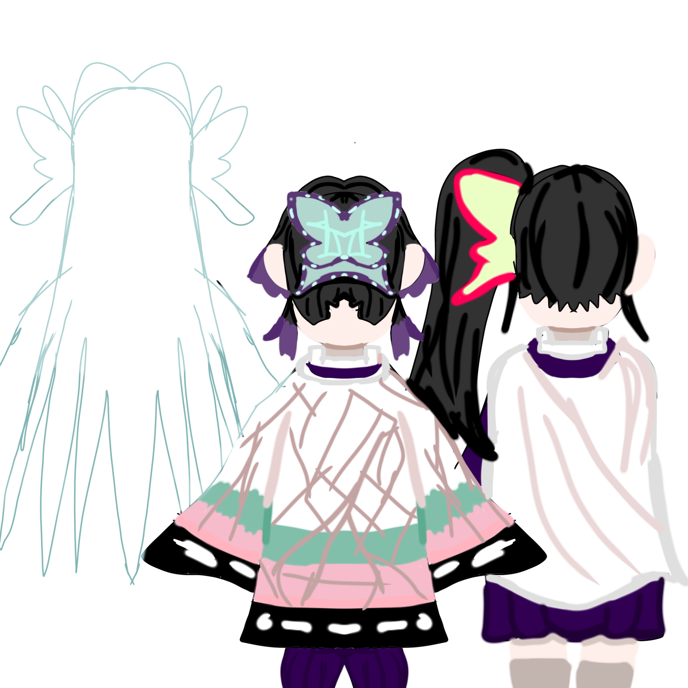 butterfly sisters forever!💖💞 - ibisPaint