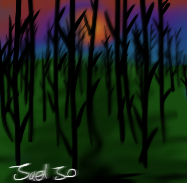 Winter Forest - ibisPaint