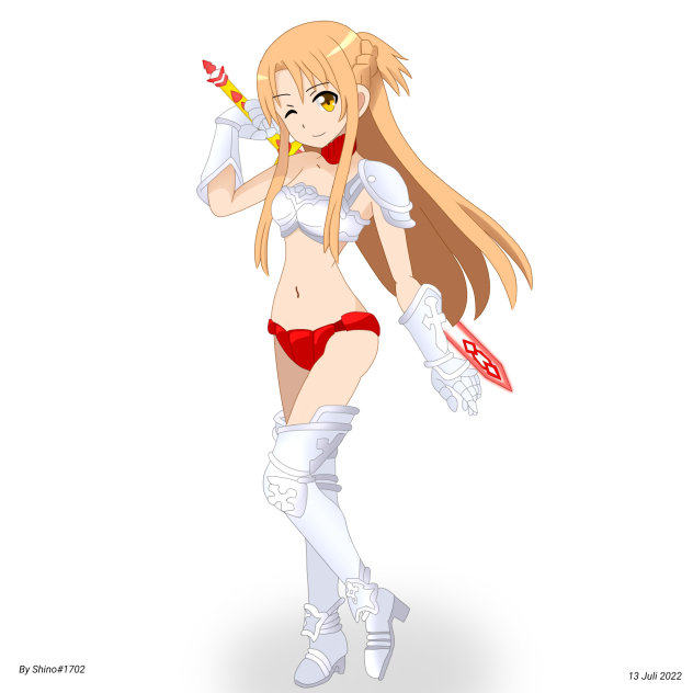 Asuna Bikini Armor - ibisPaint