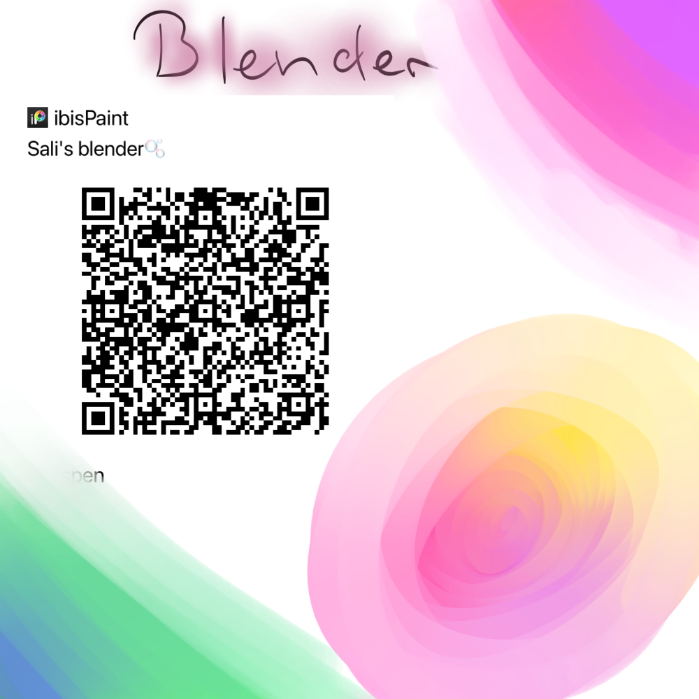 A bombastic blender🙌🏼😛 - ibisPaint