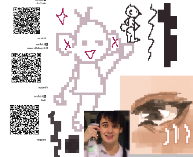 Pixel brushes - ibisPaint