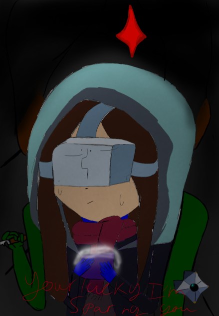 Your lucky I’m sparing you… - ibisPaint