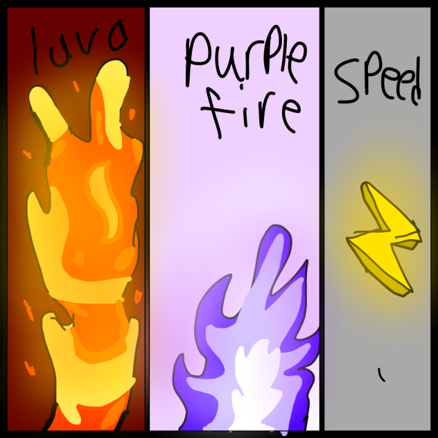 Fang’s powers - ibisPaint