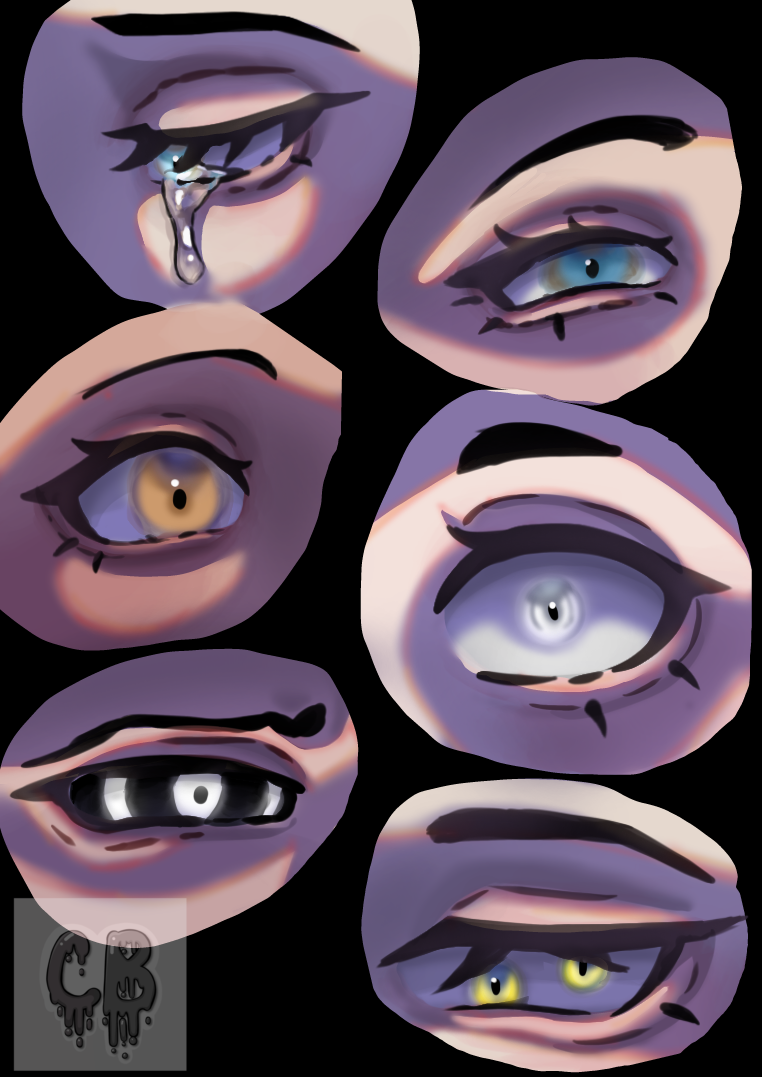 Eyes and lighting - ibisPaint