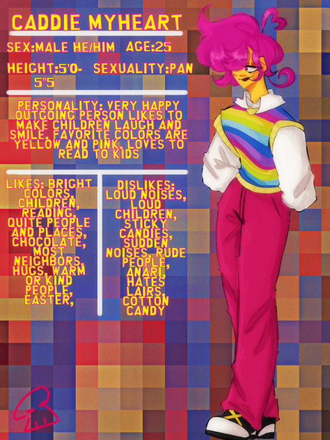 Caddie MyHeart info sheet - ibisPaint