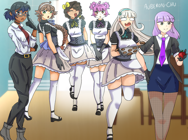 OC maid cafe - ibisPaint