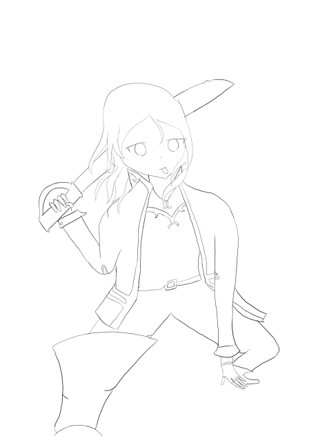 Colouring Page #1 - ibisPaint