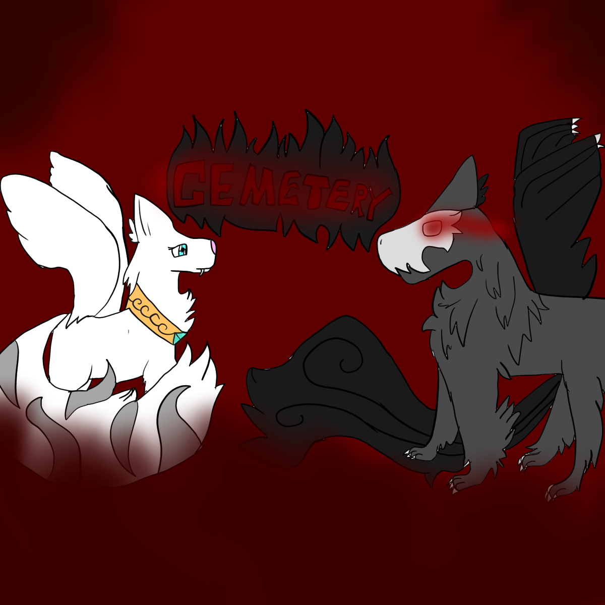 Cemetery 💀 - ibisPaint