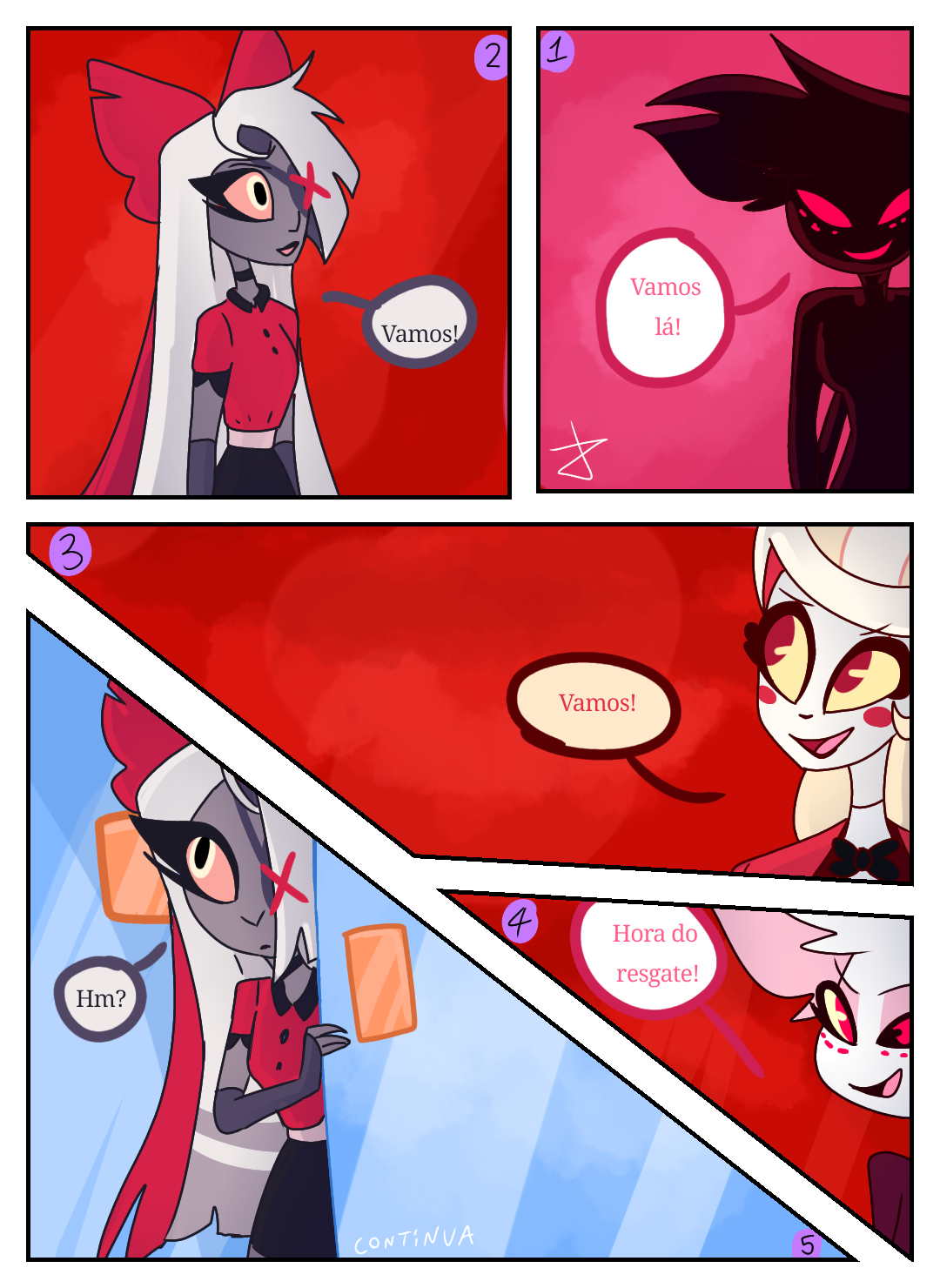 Hazbin hotel comics 51 - ibisPaint