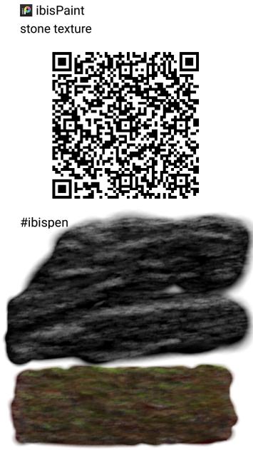 stone texture brush - ibisPaint