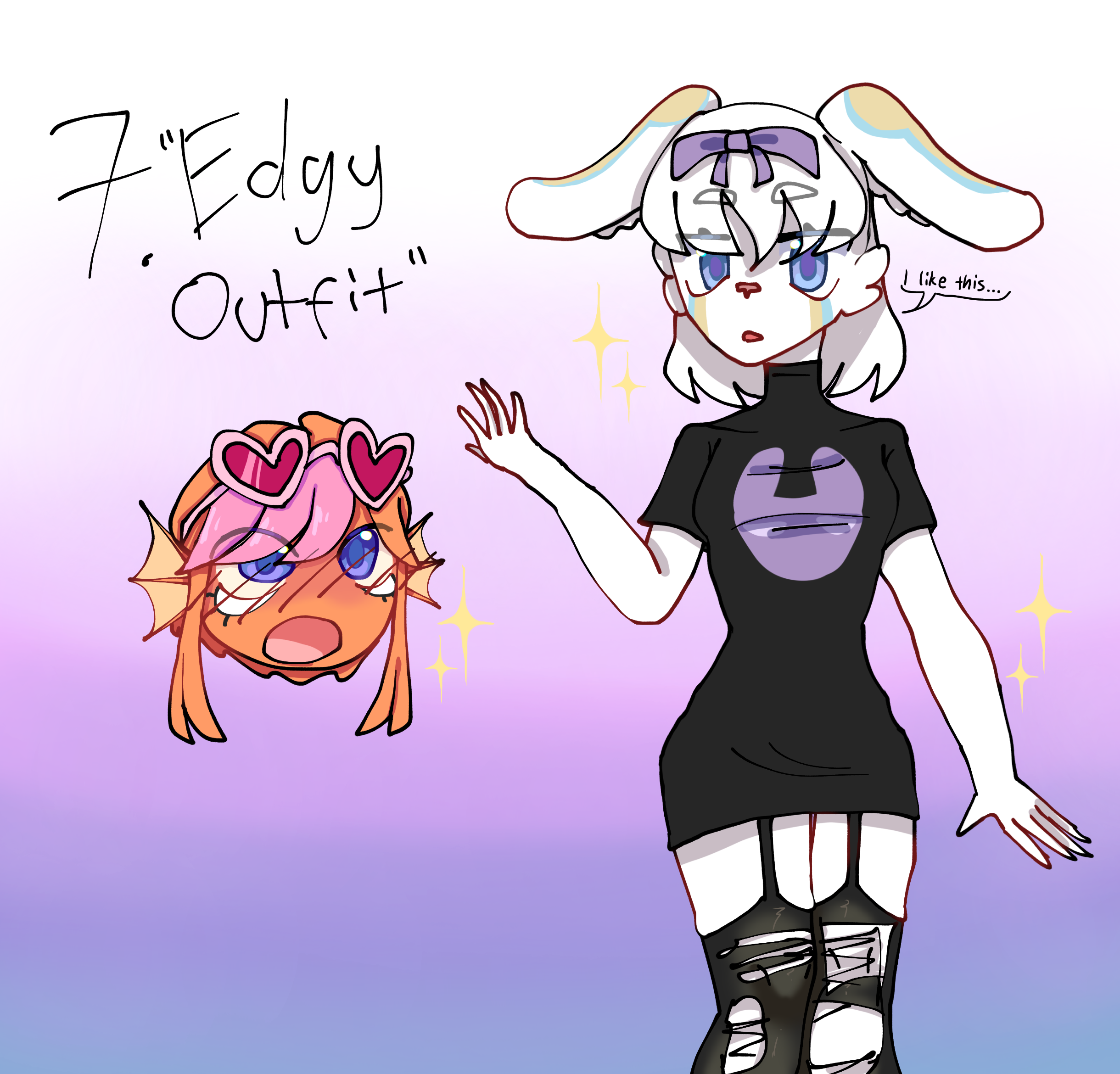 7. “Edgy Outfit” - ibisPaint