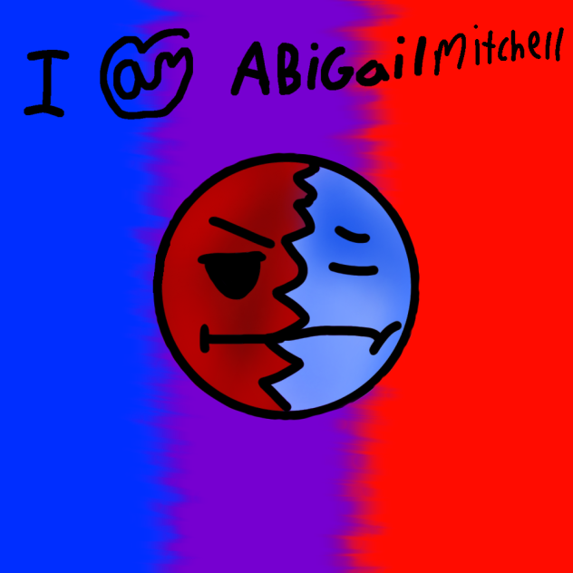 RED&BLUE MOON - ibisPaint