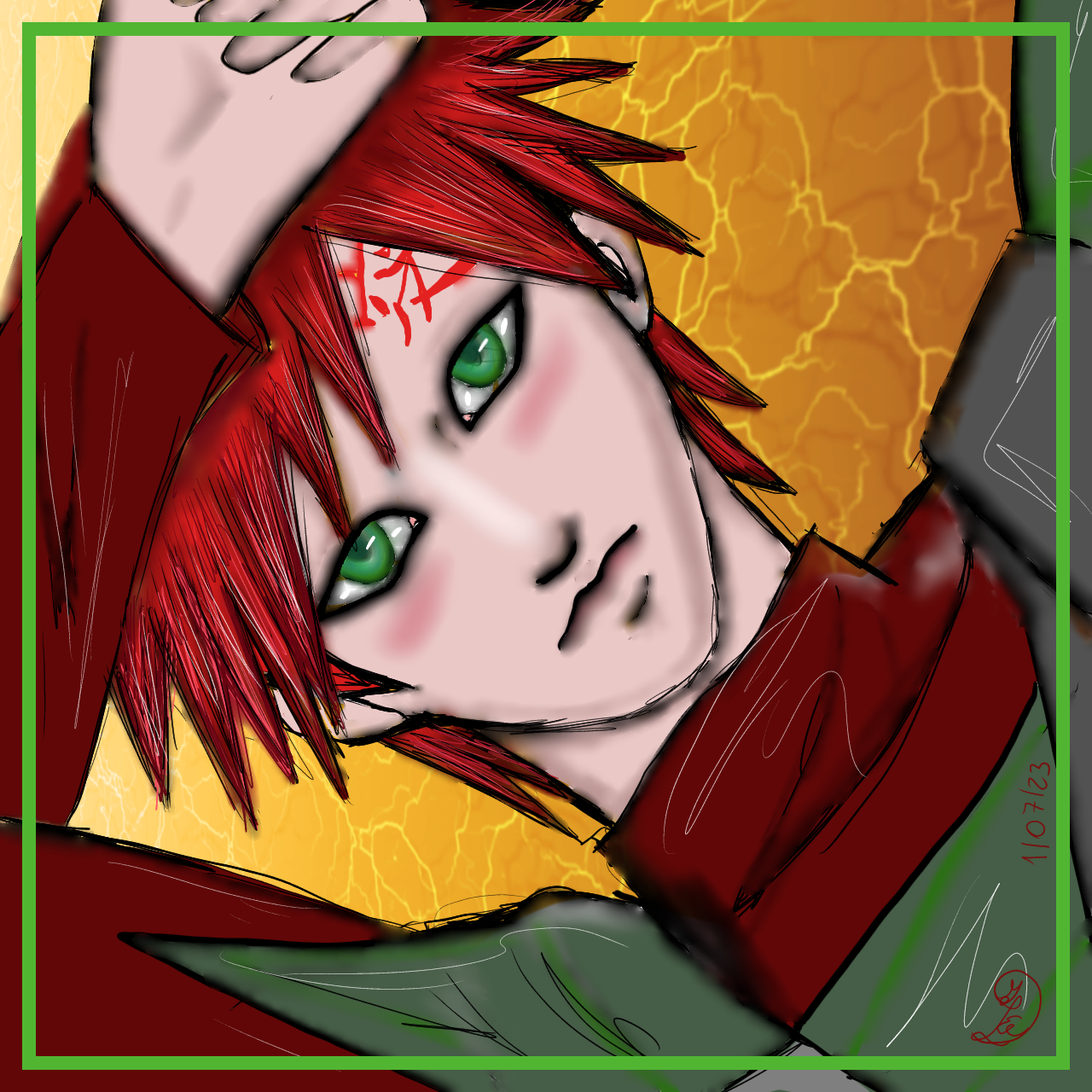 gaara - ibisPaint