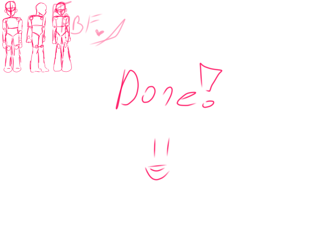 My process of drawing bodies (not tut!) - ibisPaint