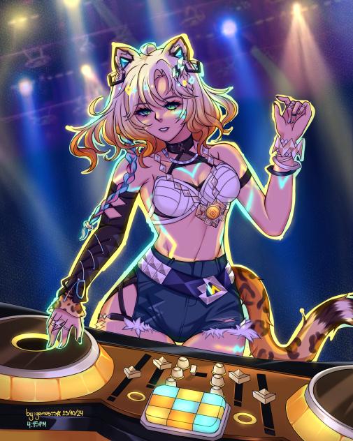 Xilonen deeyay! ┌⁠(⁠・⁠。⁠・⁠)⁠┘⁠♪2 - ibisPaint