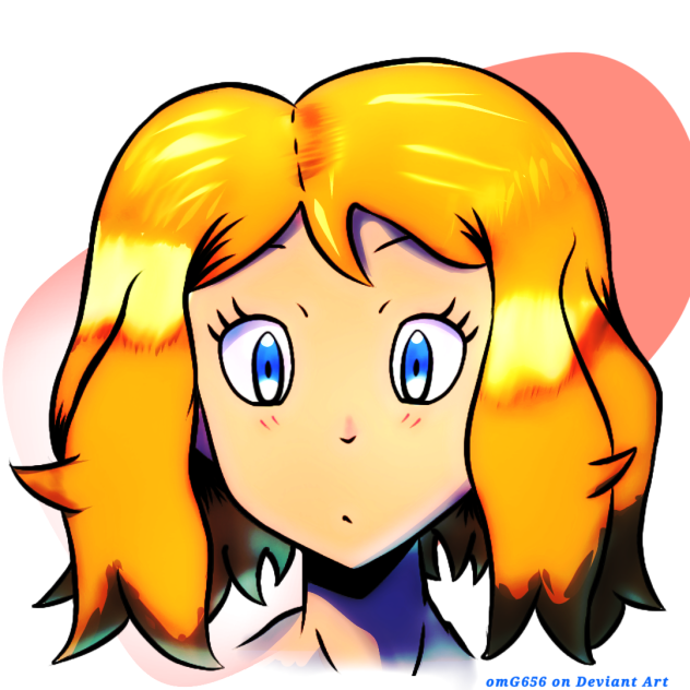 serena(Pokemon).trying shading technique - ibisPaint