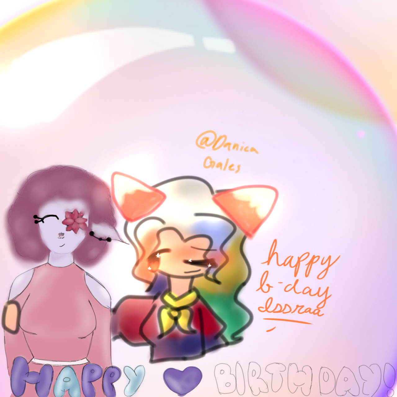 happy birthday, Issraa. - ibisPaint
