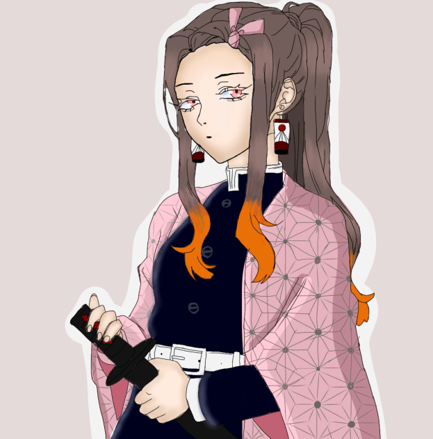 nesuko caçadora - ibisPaint