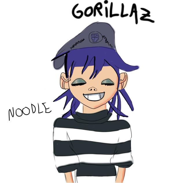 noodle de gorillaz - ibisPaint