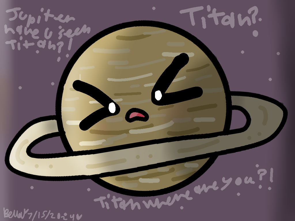 Saturn 🪐 - ibisPaint