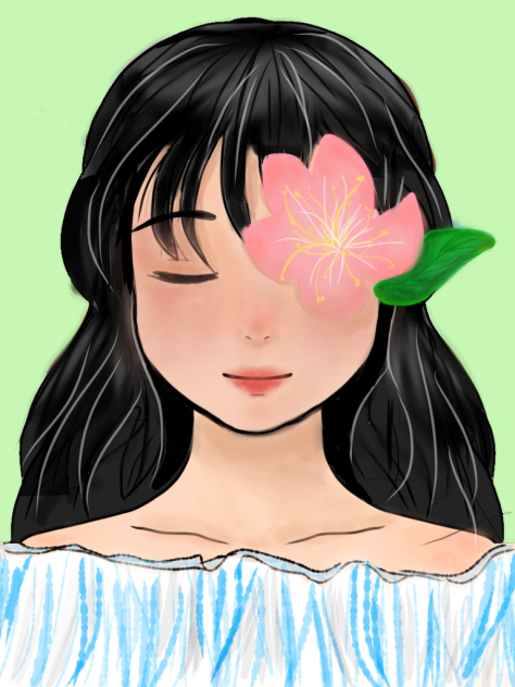 Spring girl - ibisPaint