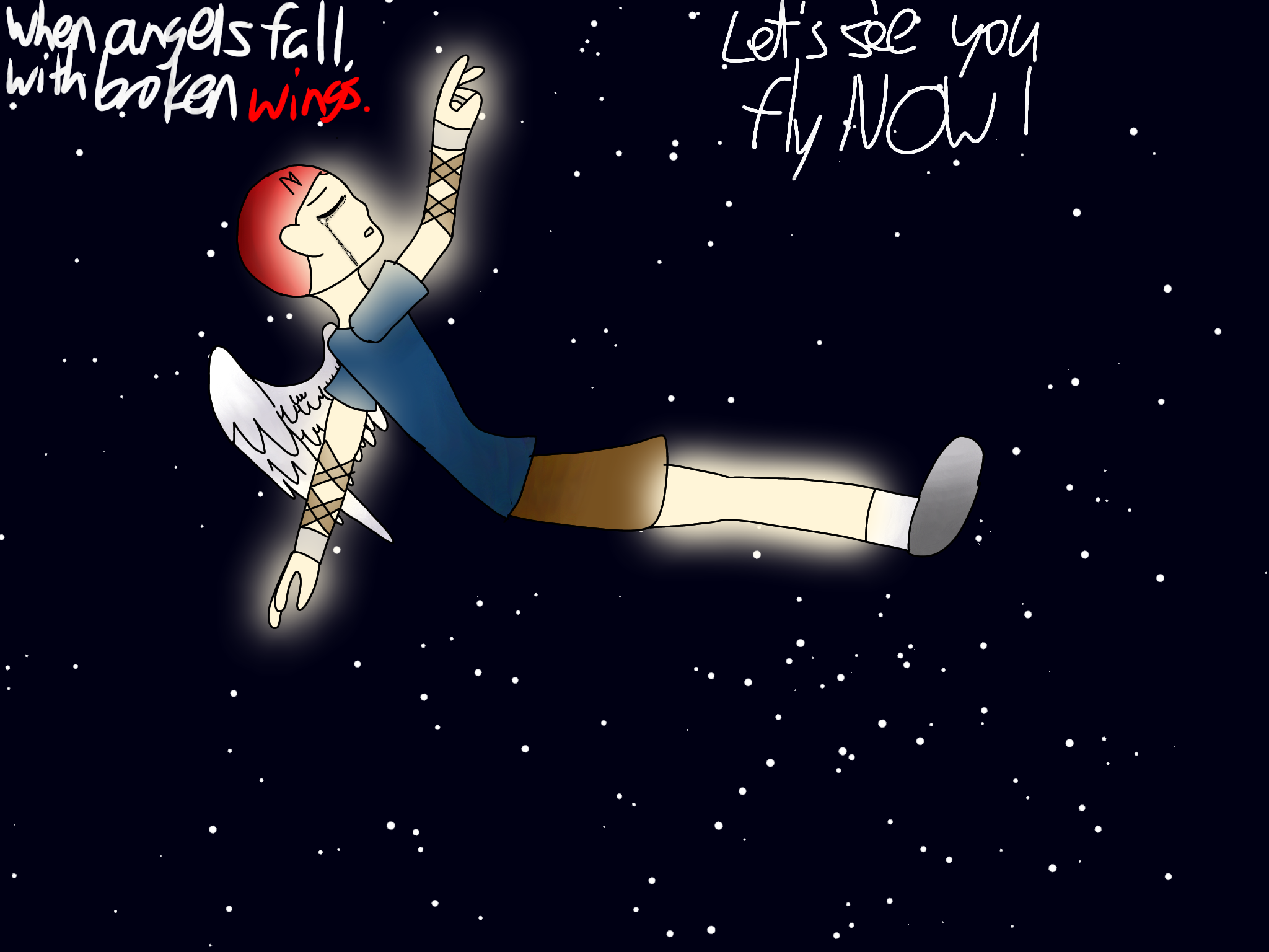 Angels Fall - ibisPaint