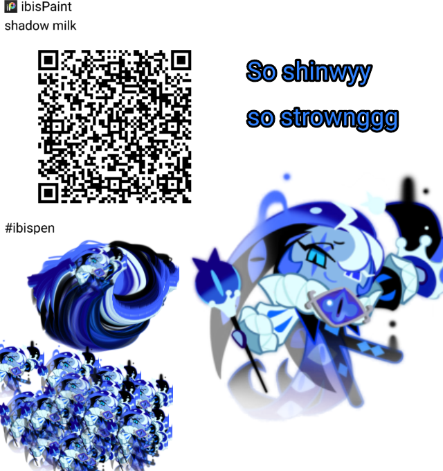 Shadow milk cookie brush - ibisPaint