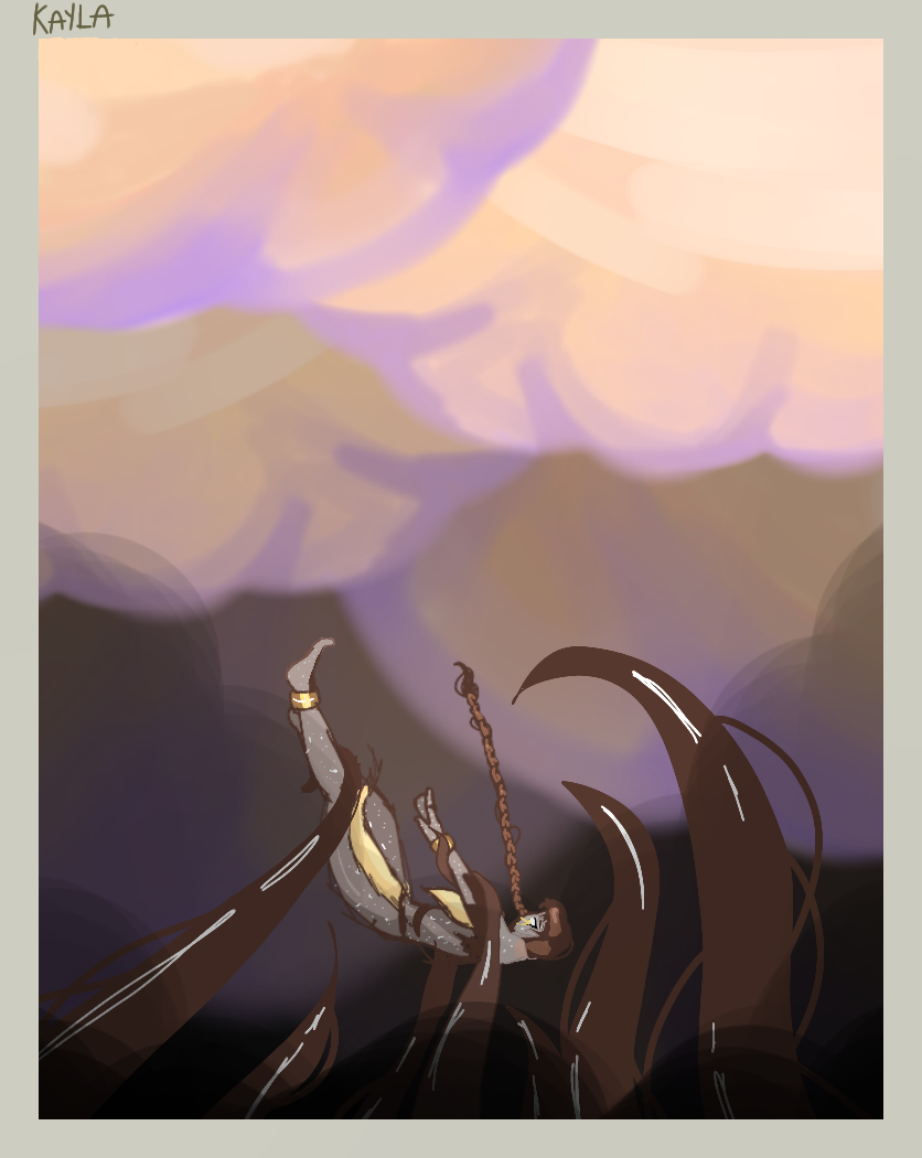 when an angel falls - ibisPaint