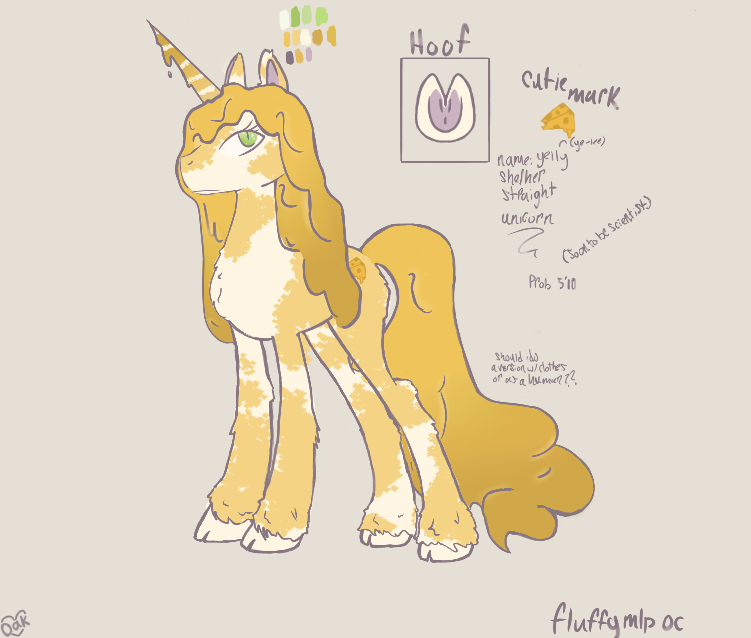 Mlp oc (Yelly) - ibisPaint