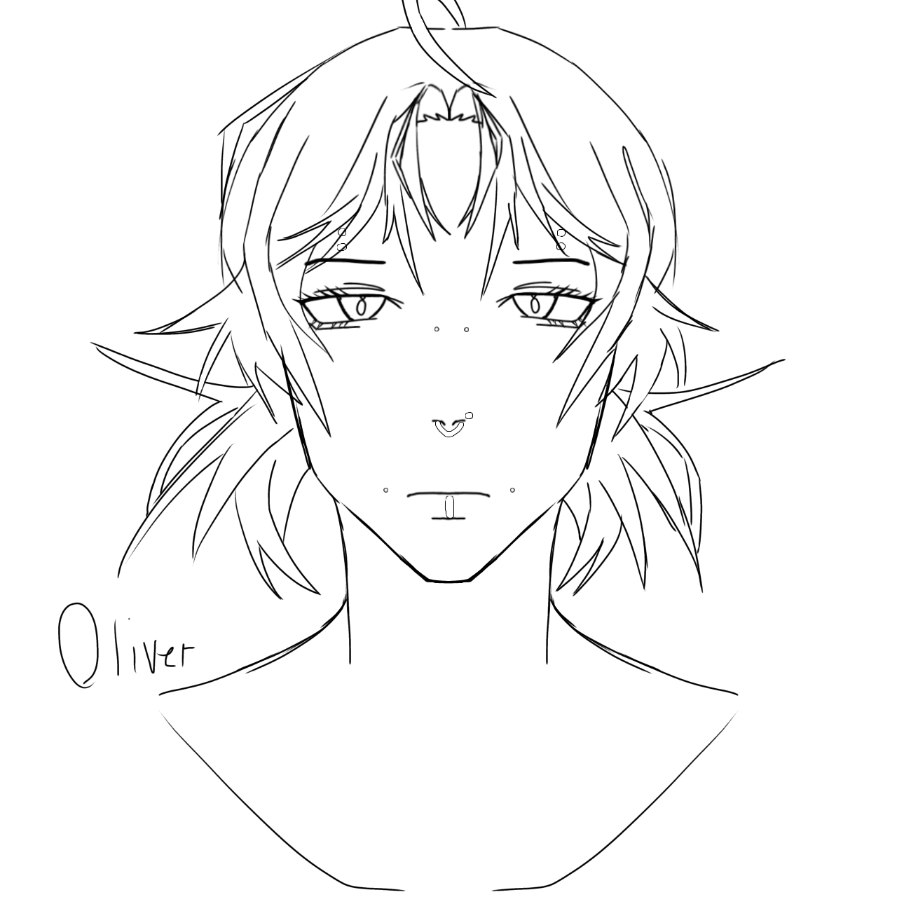 Oliver redesign 🖤 - ibisPaint