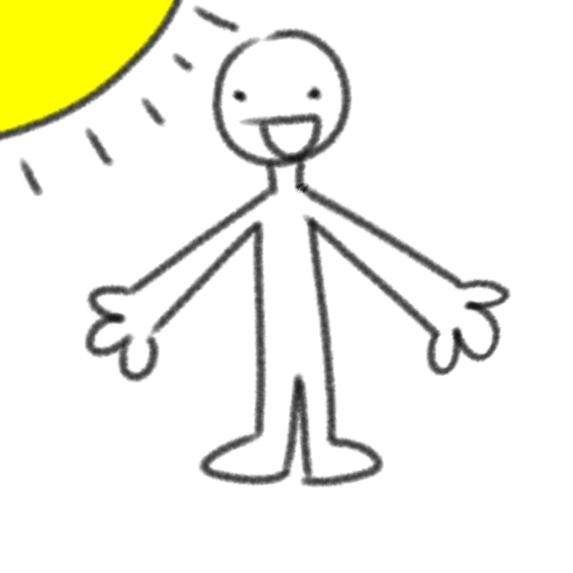 guy melting under the sun - ibisPaint