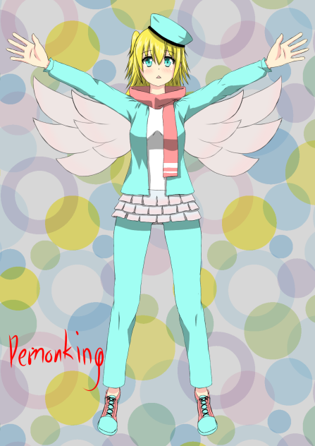 redraw anime character v2 - ibisPaint