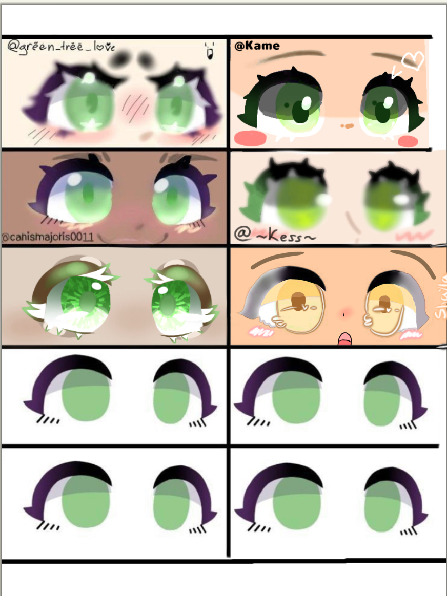 Gacha eye editor - ibisPaint