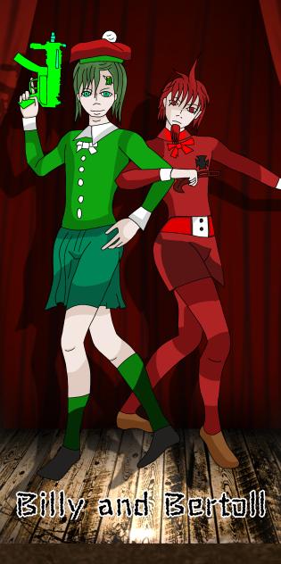 Billy and Bertoll - ibisPaint