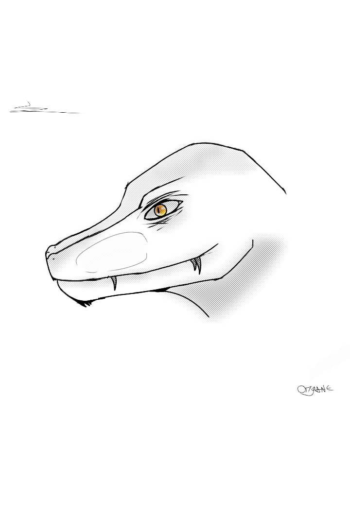 Raptor Face - ibisPaint
