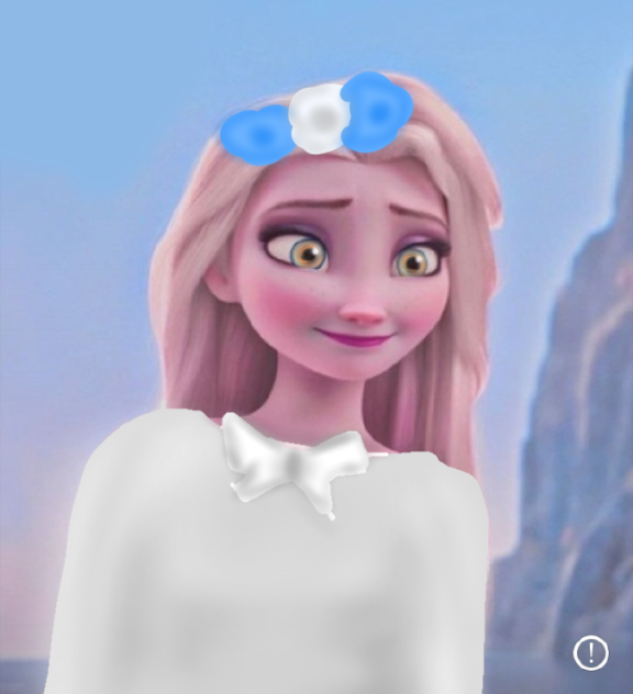 Elsa glow up as my new Gacha oc - ibisPaint