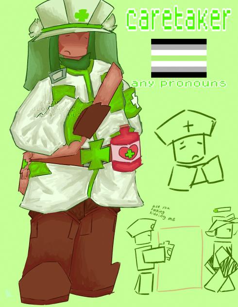caretaker design - ibisPaint