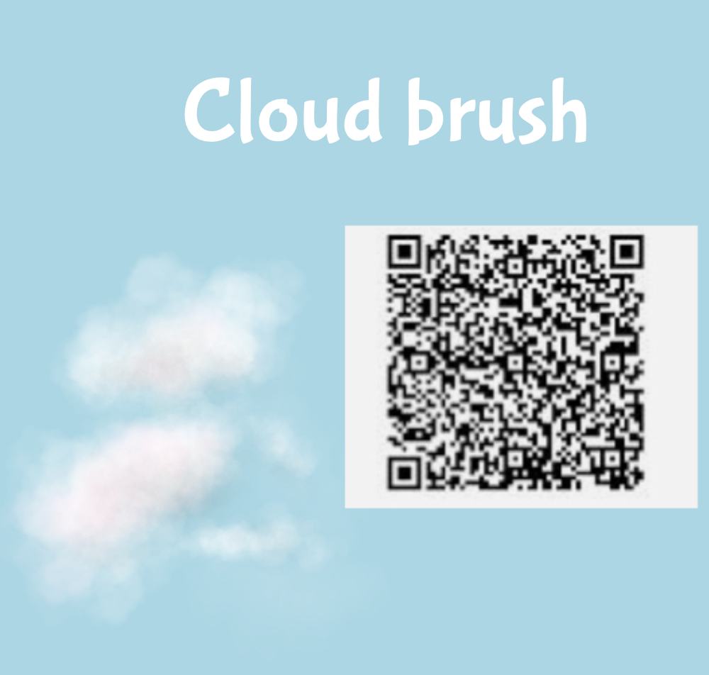 Clouds brush - ibisPaint