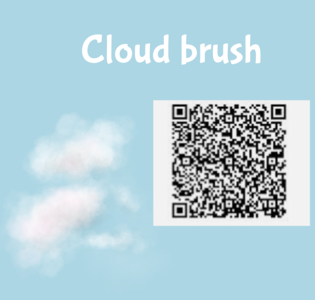 Clouds brush - ibisPaint