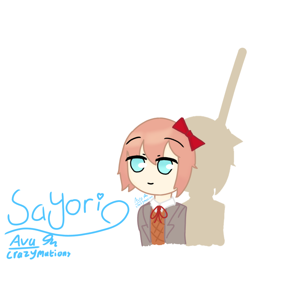 Sayori Doki Doki Literature Club - ibisPaint