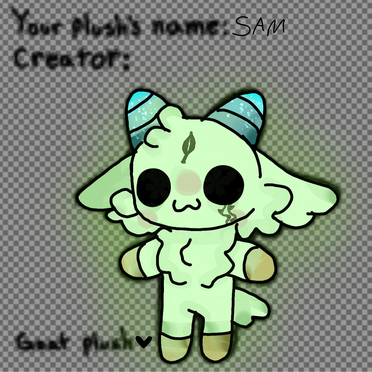 Goat plush - ibisPaint