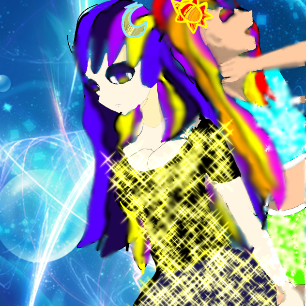 celestial sisters lunaria and salsipheas - ibisPaint