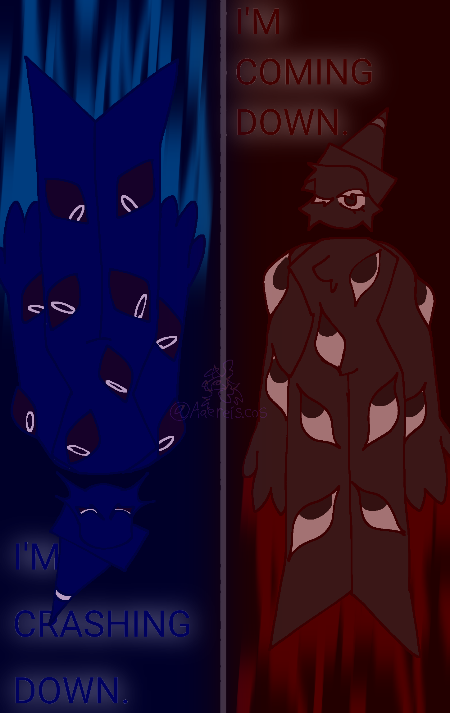 coming down. - ibisPaint