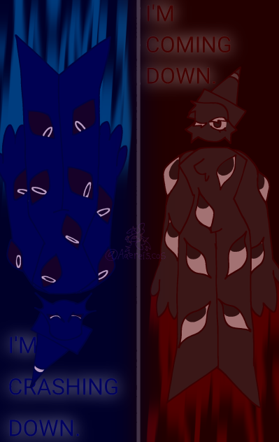 coming down. - ibisPaint