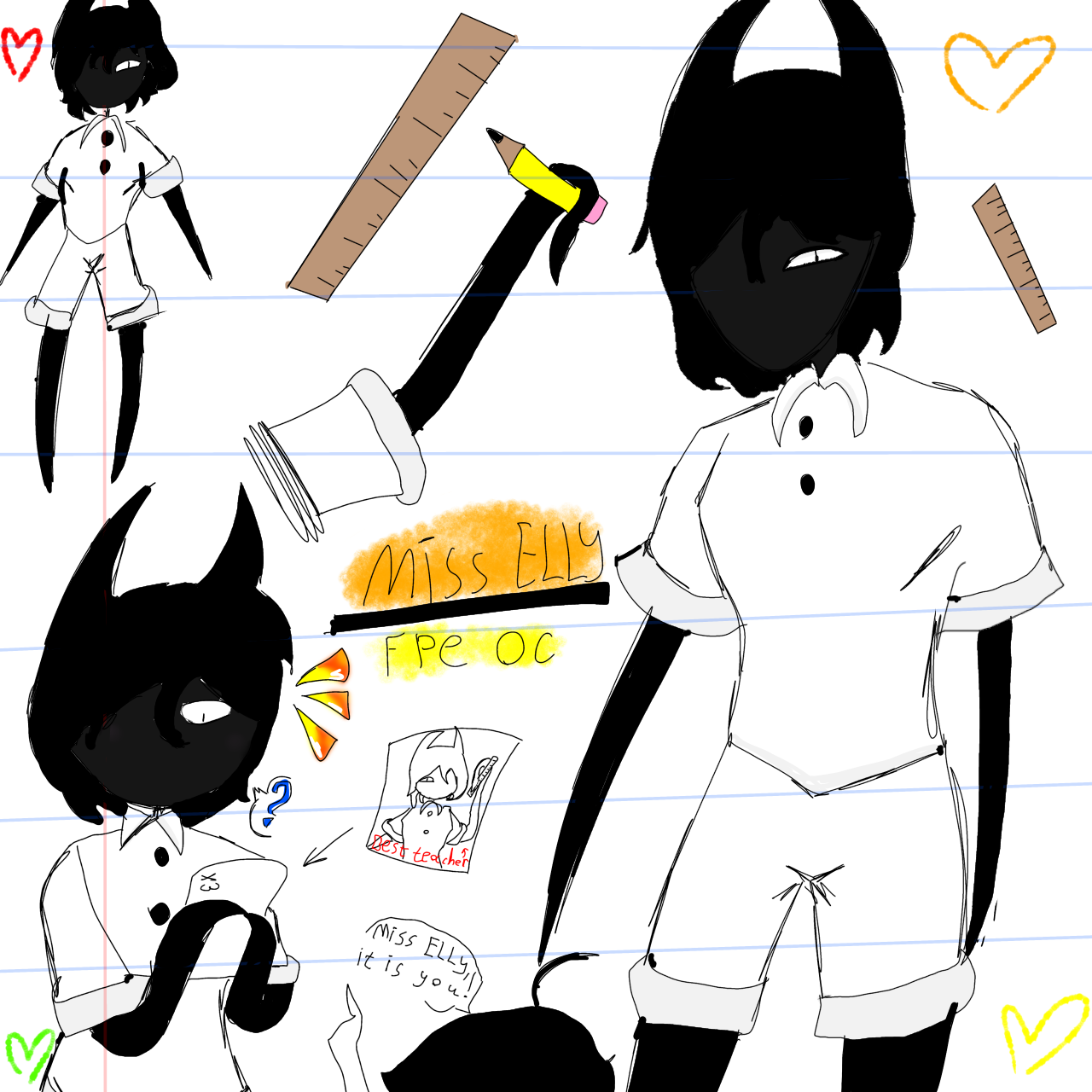 Miss Elly! FPE teacher oc.! - ibisPaint