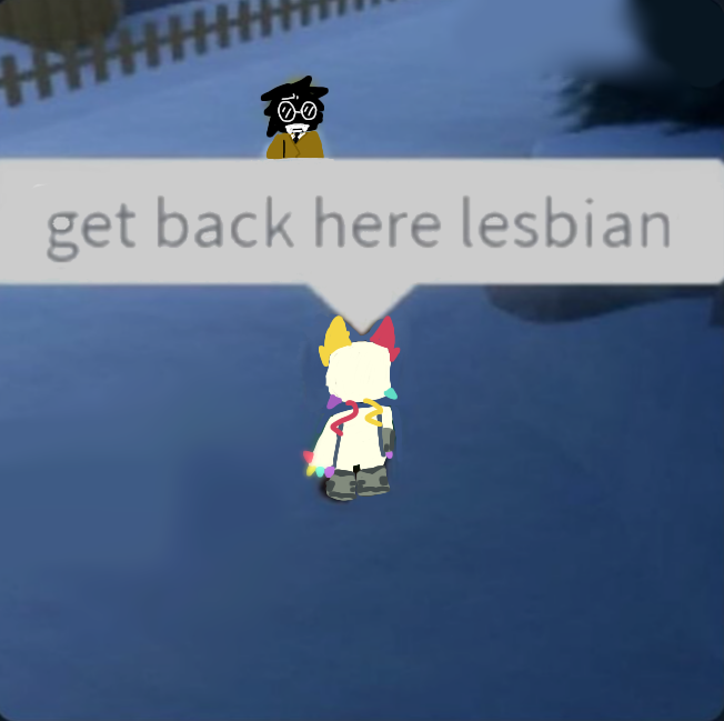 Get back here lesbean - ibisPaint