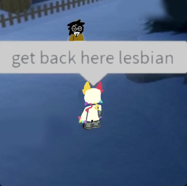 Get back here lesbean - ibisPaint