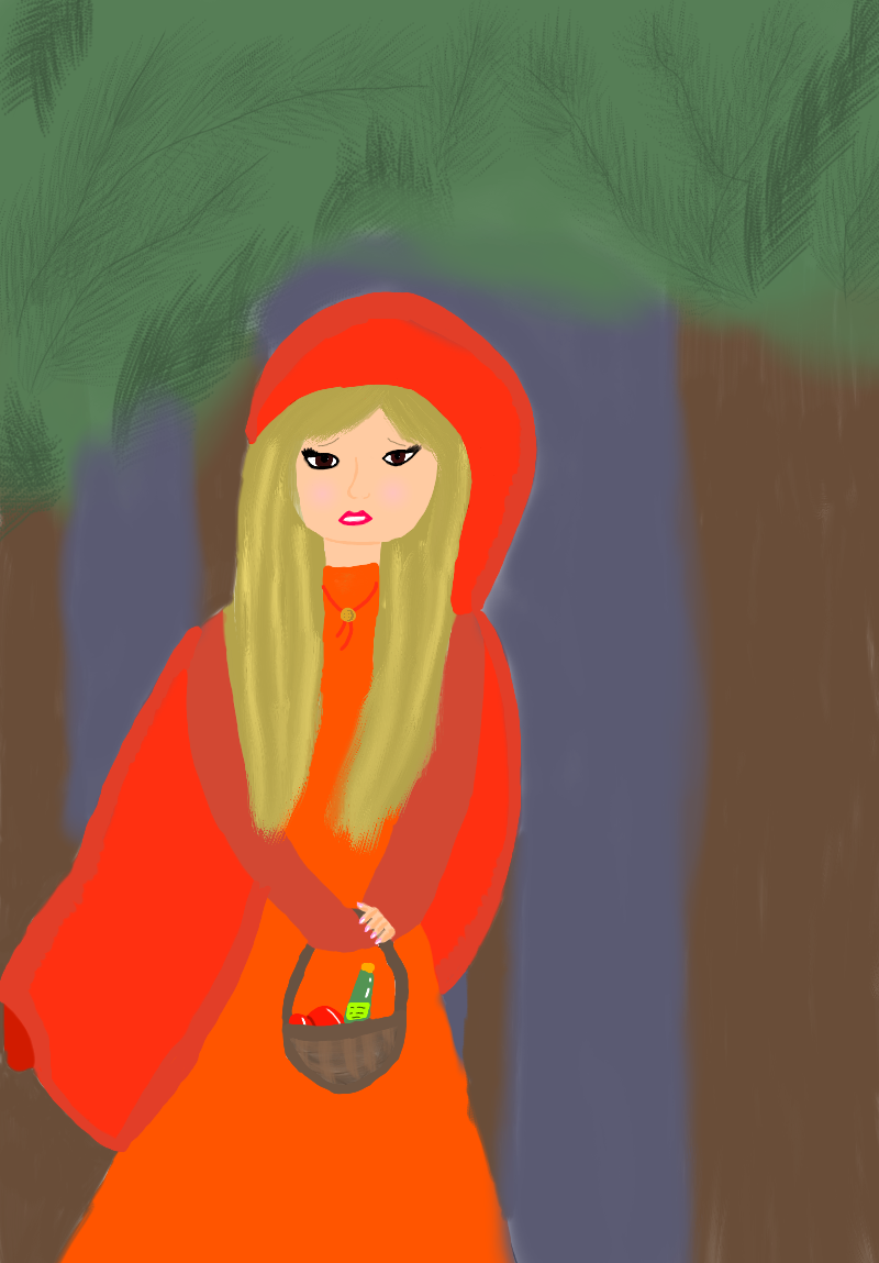 little red riding hood - ibisPaint